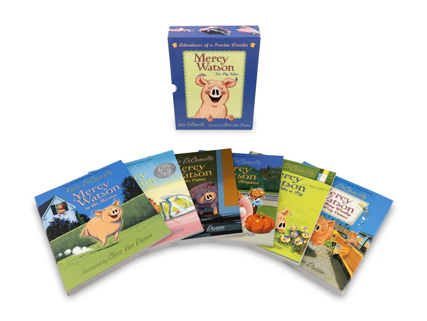 Mercy Watson Boxed Set: Adventures of a Porcine Wonder - Candlewick Press