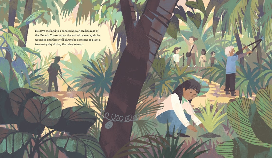 The Poem Forest: Poet W. S. Merwin and the Palm Tree Forest He Grew ...