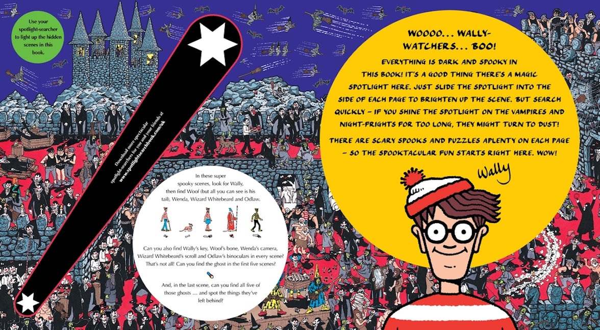 Where's Waldo? Spooky Spotlight Search - Candlewick Press