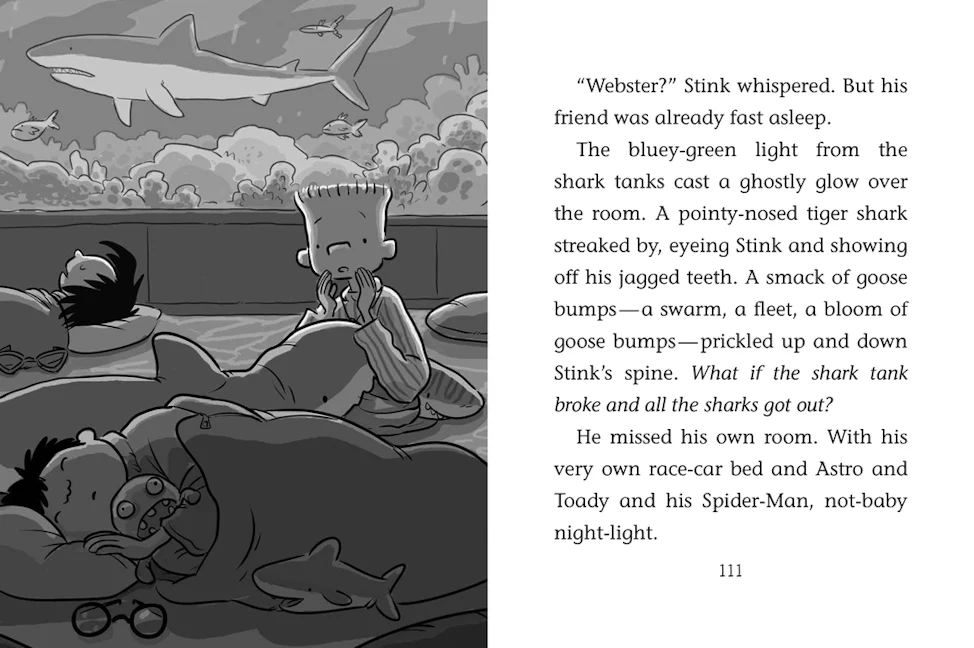 Stink and the Shark Sleepover - Candlewick Press