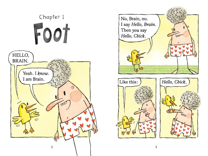 Chick and Brain: Smell My Foot! - Candlewick Press