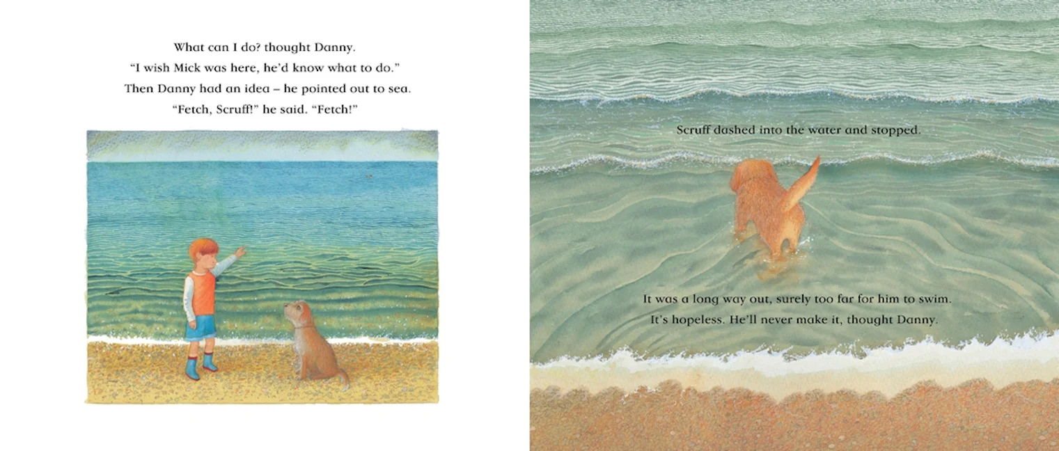 A Boy, His Dog, and the Sea - Candlewick Press