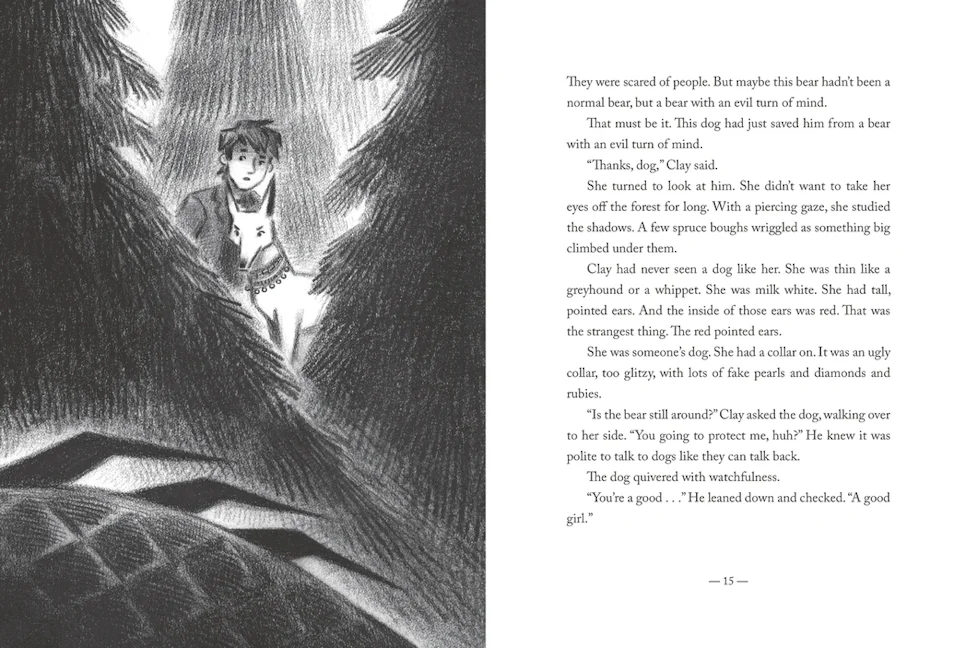 Elf Dog and Owl Head - Candlewick Press