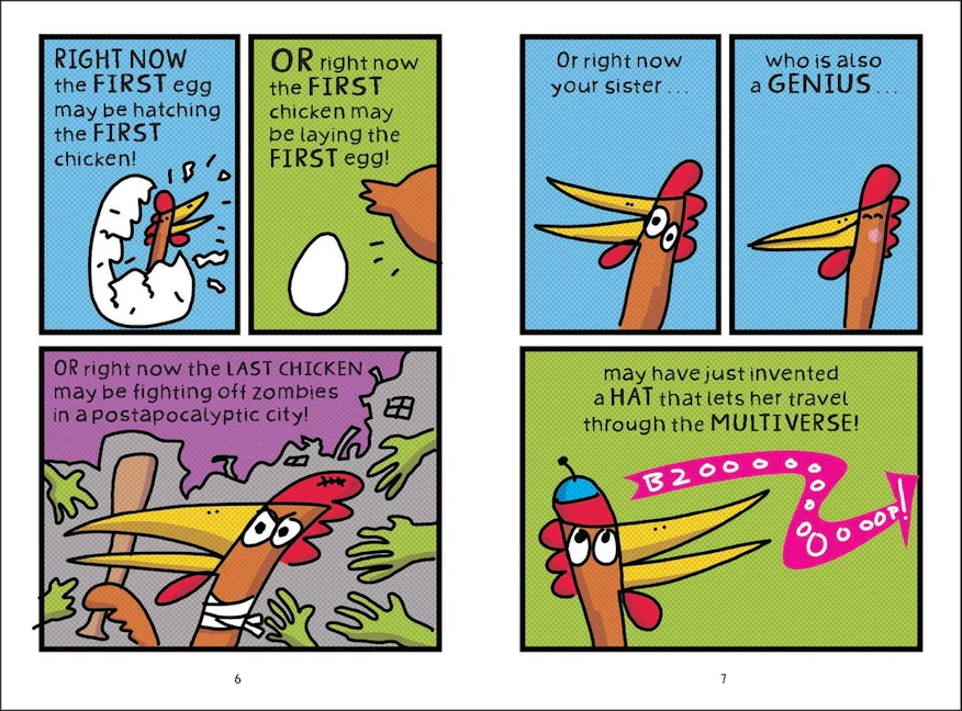 Two-Headed Chicken: Chaos in the Cosmic Library - Candlewick Press