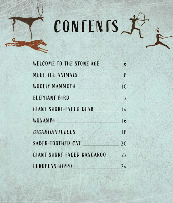 Stone Age Beasts - Candlewick Press